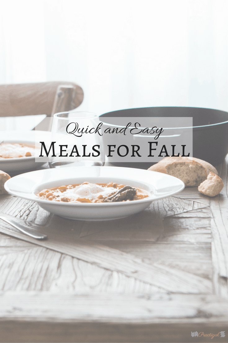 Quick And Easy Meals For Fall | Healthy Meals | Practigal Blog