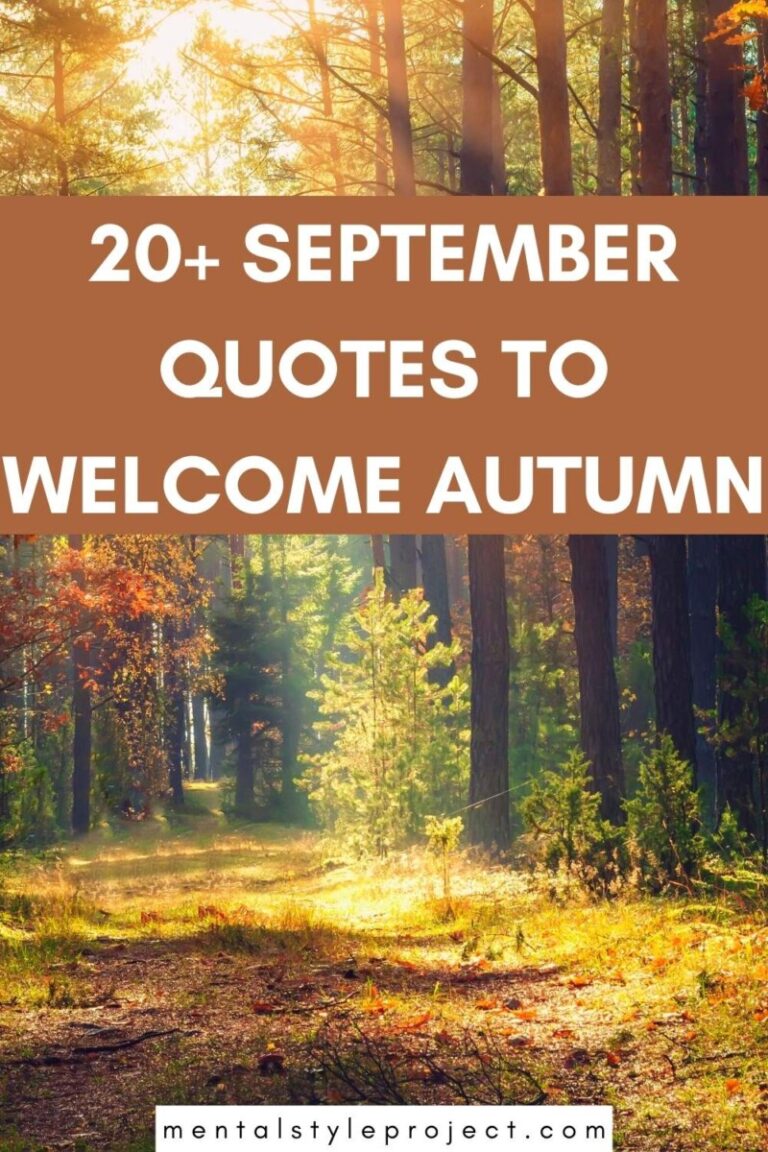 20 September Quotes To Welcome Autumn