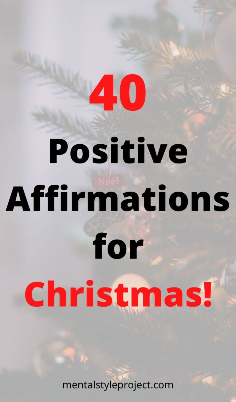 40+ Christmas Affirmations To Enjoy The Holiday Season